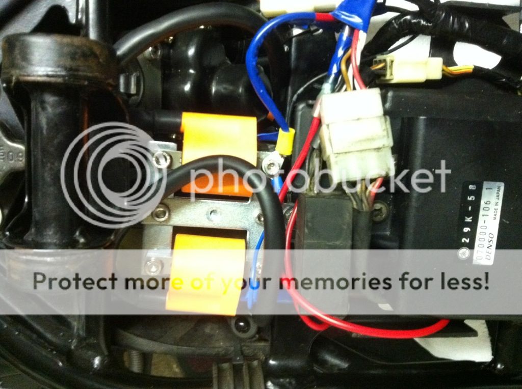 Banshee coils fitted today | The RD LC Crazy UK 2 Stroke Forum