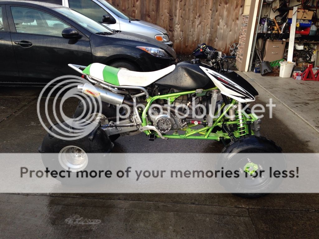 2007 trx450 complete part out, drag axle, drag subframe | Honda TRX 450R