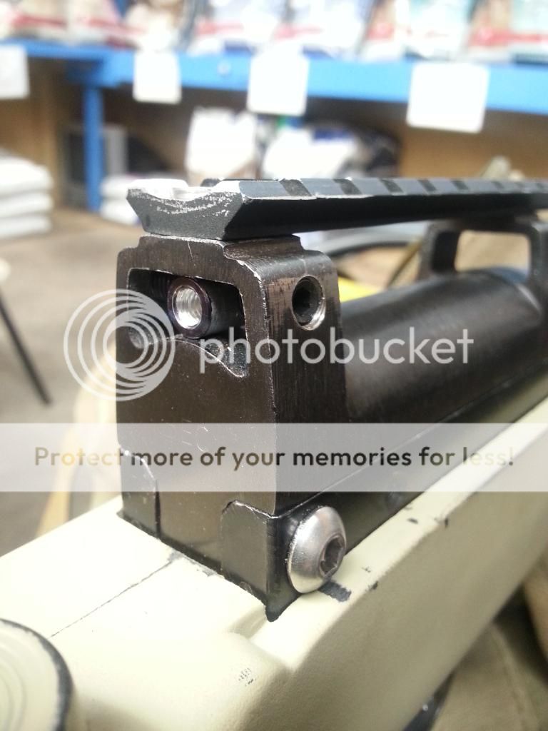 DIY peep sight for the SKS