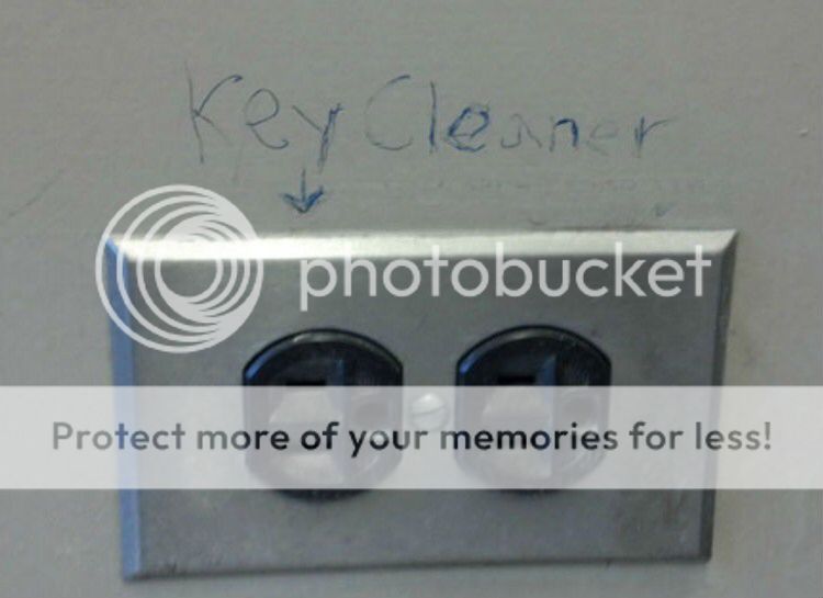 Key cleaner | Electrician Talk