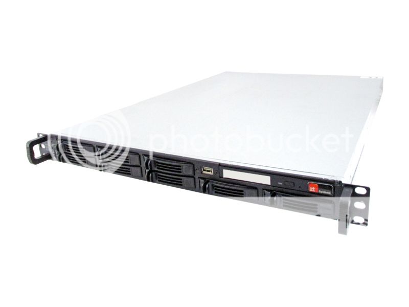 ZT SYSTEMS SS-ZTA8346-16G 1x8-X1 Rev H 1U XEON QC X3470 2.93GHz 8x 80GB ...